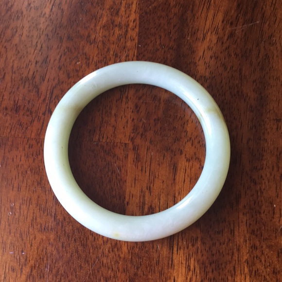 Jewelry | Jade Stone Bangle | Poshmark